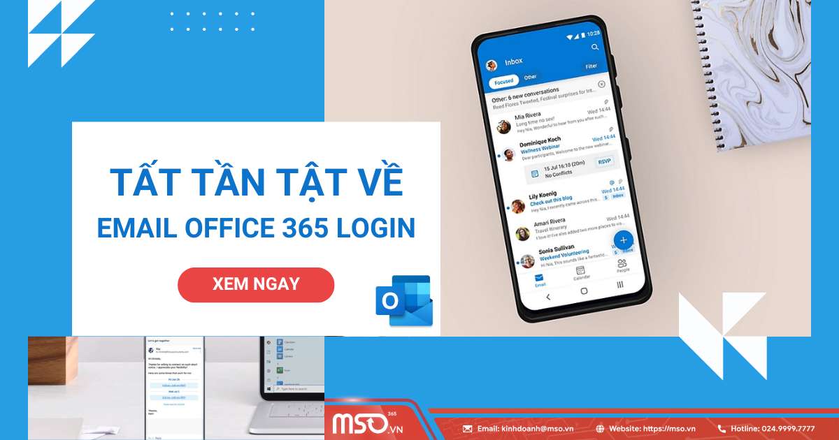 Email Office 365 login - Tất tần tật những điều cần biết