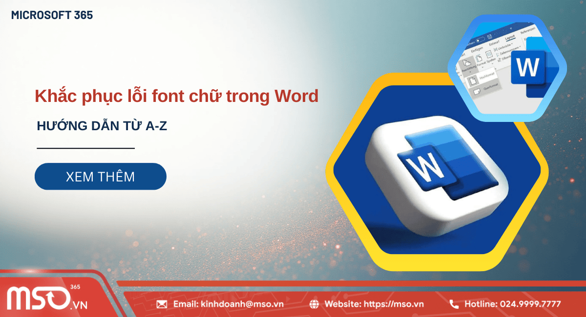 3+ Cách sửa lỗi font chữ trong Word cực nhanh và dễ hiểu
